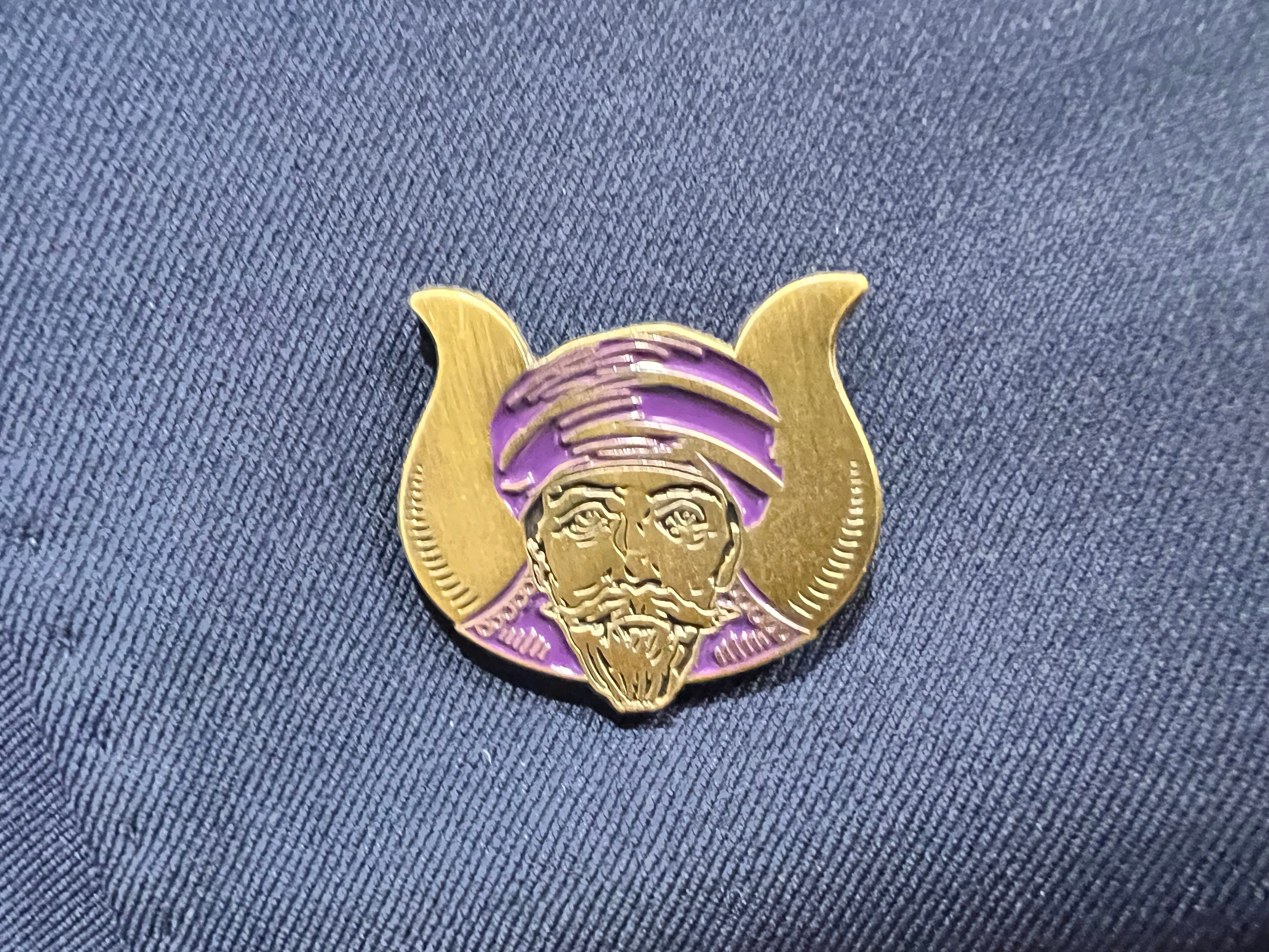 Purple Mokanna Lapel Pin – San Antonio Hat Company
