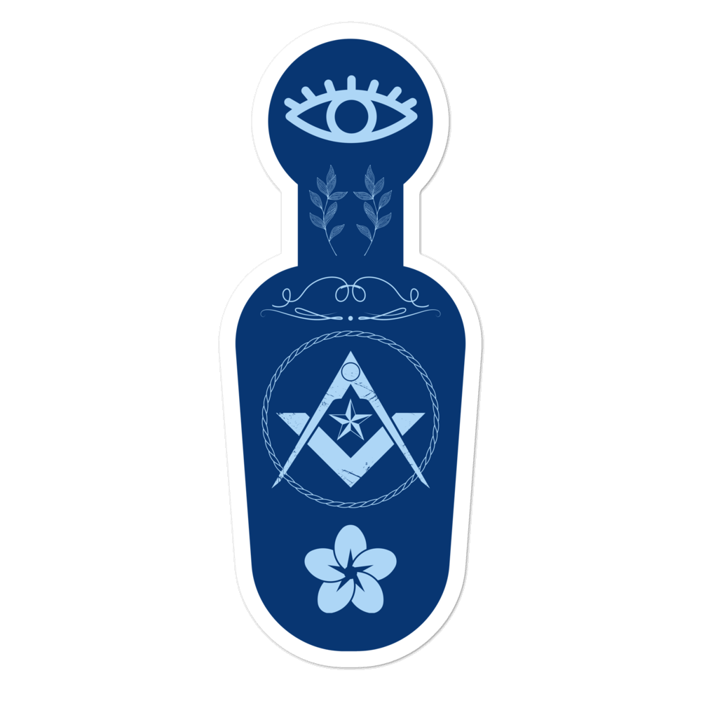 Masonic Blue Slipper Sticker – San Antonio Hat Company